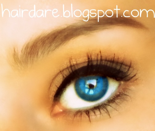 Hair Dare: blue eyed bombshell!!