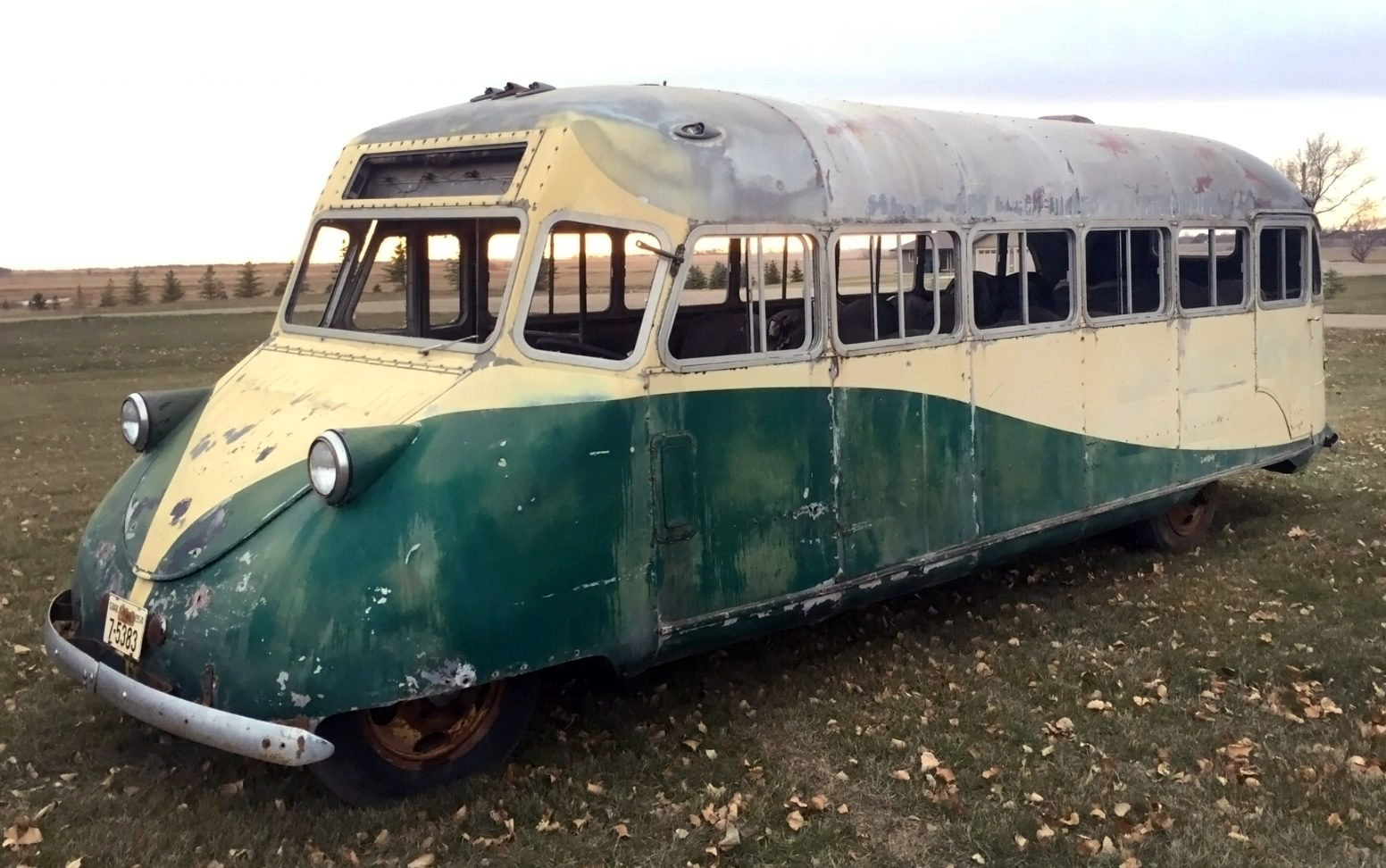 transpress nz: 1938 Gar Wood bus