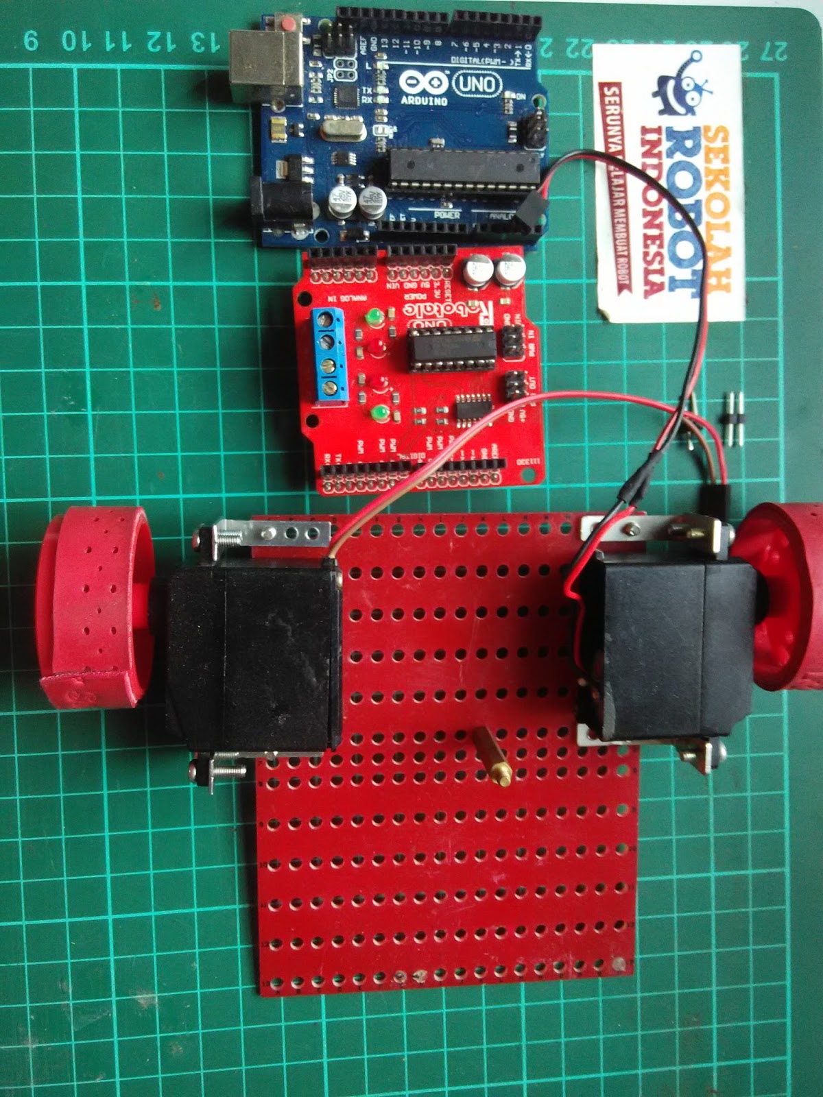 Memprogram Arduino Driver Shield L293 Robotale | Arduino Libs - Ayo Belajar Arduino
