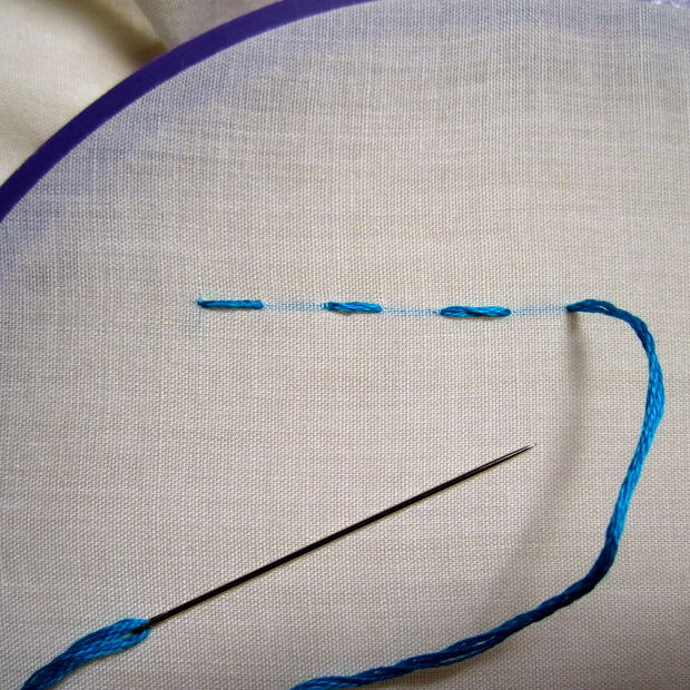 DIYStuffies: Stitches- Running stitch
