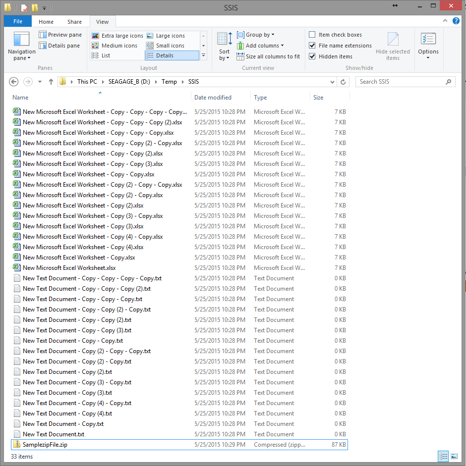 SSIS Extract Zip file using System.IO.Compression