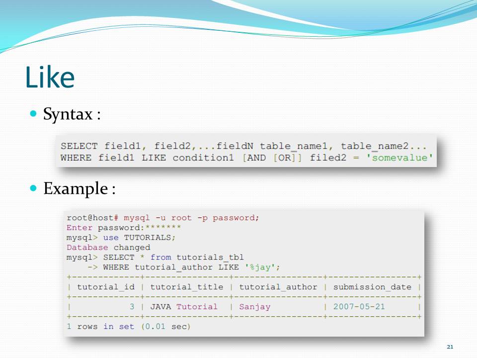 Pengaksesan Basis Data [10] : SQL [2]