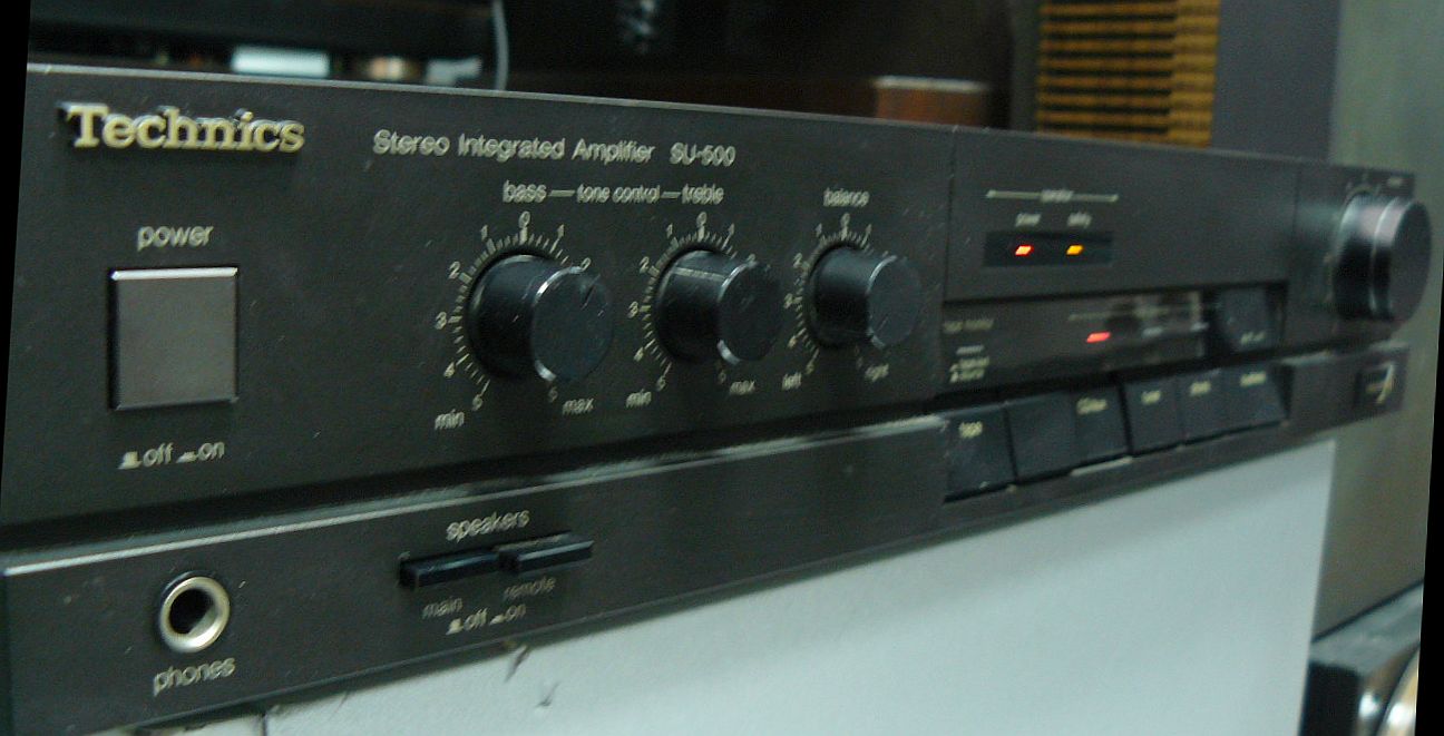 Technics SU-500 - Integrated Amplifier | AudioBaza