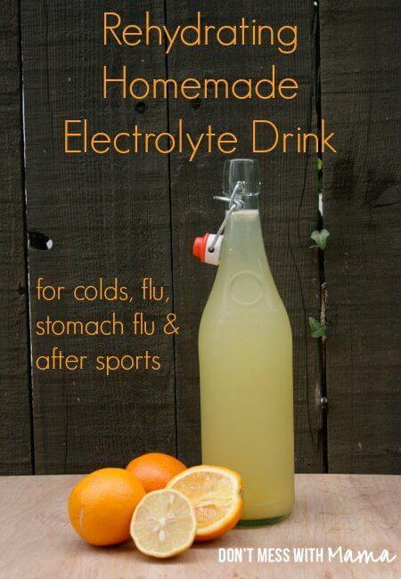 Make A Homemade Electrolyte Drink | Homemade to Healthy