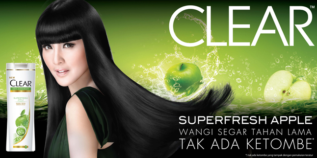 Iklan Clear - Sandra Dewi (2012)