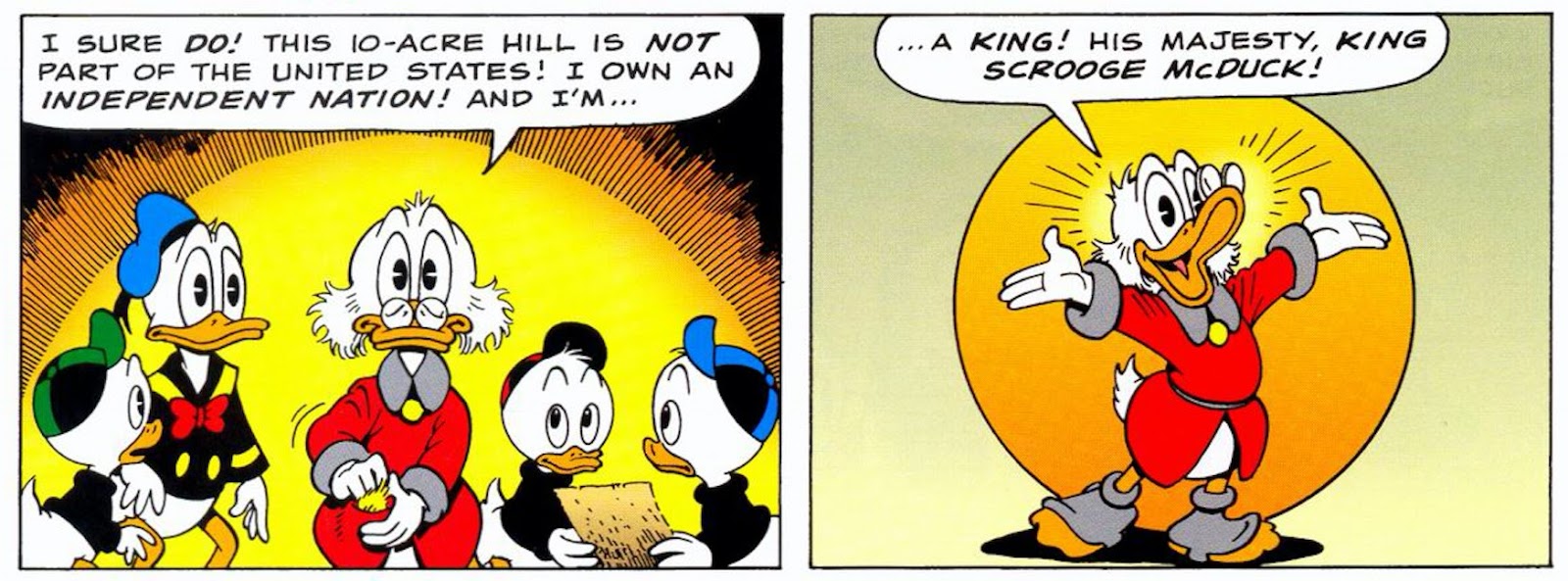 Duck Comics Revue: "His Majesty, McDuck"