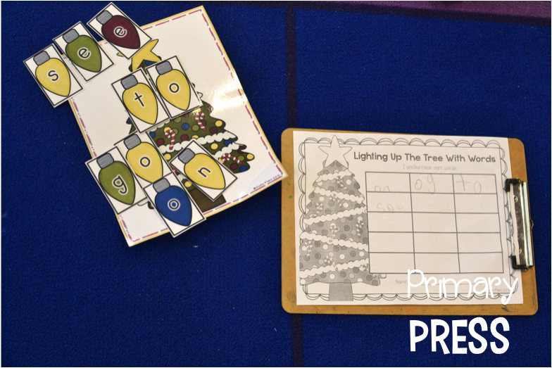 Christmas Centers - Primary Press