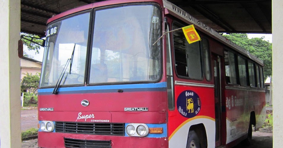 SLTB buses - ශ්‍රී ලංගම බස්: Greatwall Super bus from SLTB Ja-Ela depot