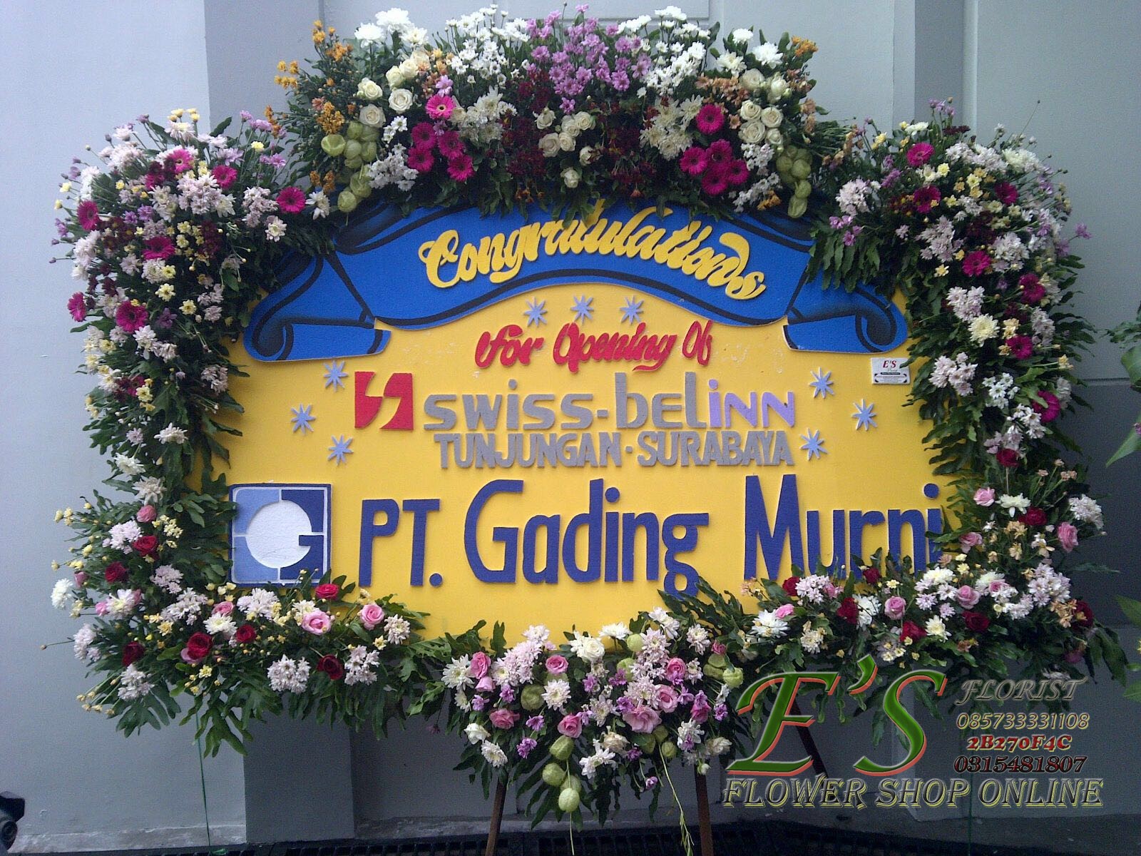 Bunga Papan Surabaya
