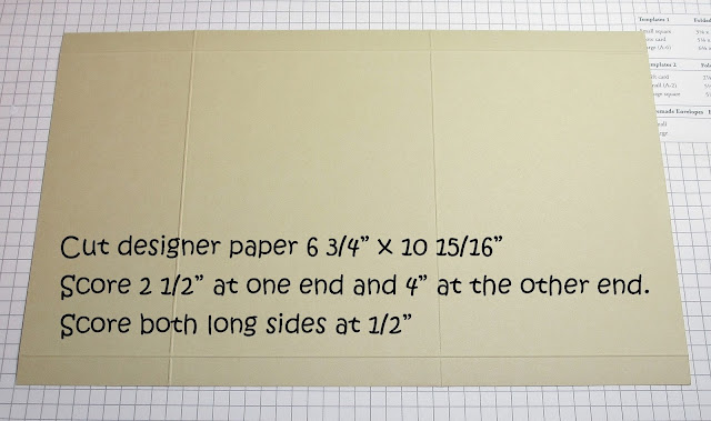 Power Poppy - The Blog: Make Your Own A2 Designer Paper Envelopes