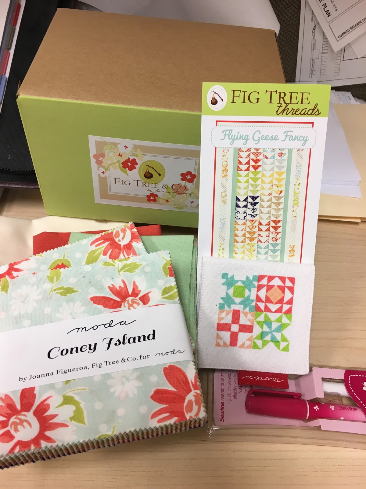 FQS Sew Sampler & Fig Tree & Co Little Box of Fig quilts