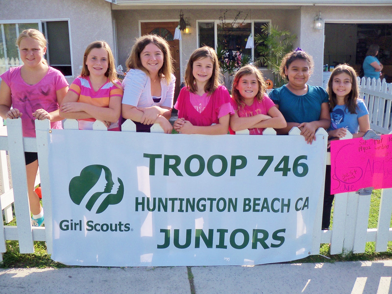 HUNTINGTON BEACH GIRL SCOUT TROOP 746: TROOP GARAGE SALE