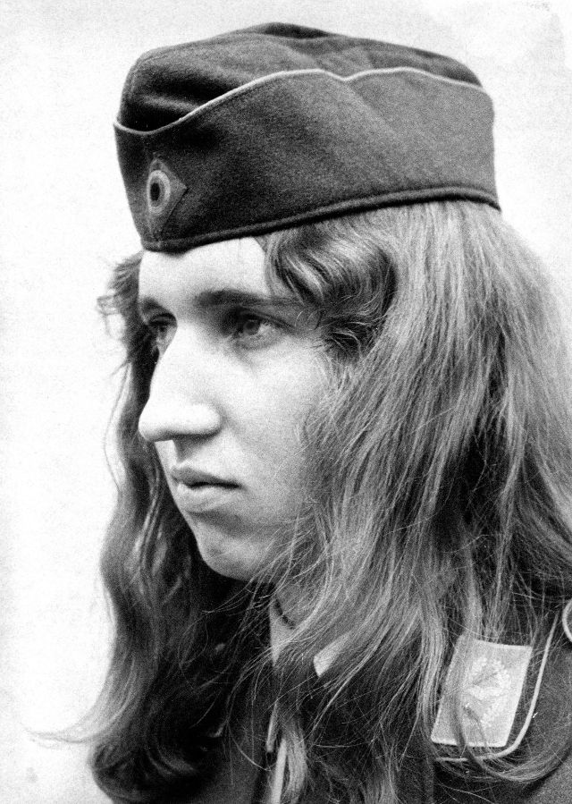 The German Hair Force: Portraits of German Soldiers With Long Hair in ...