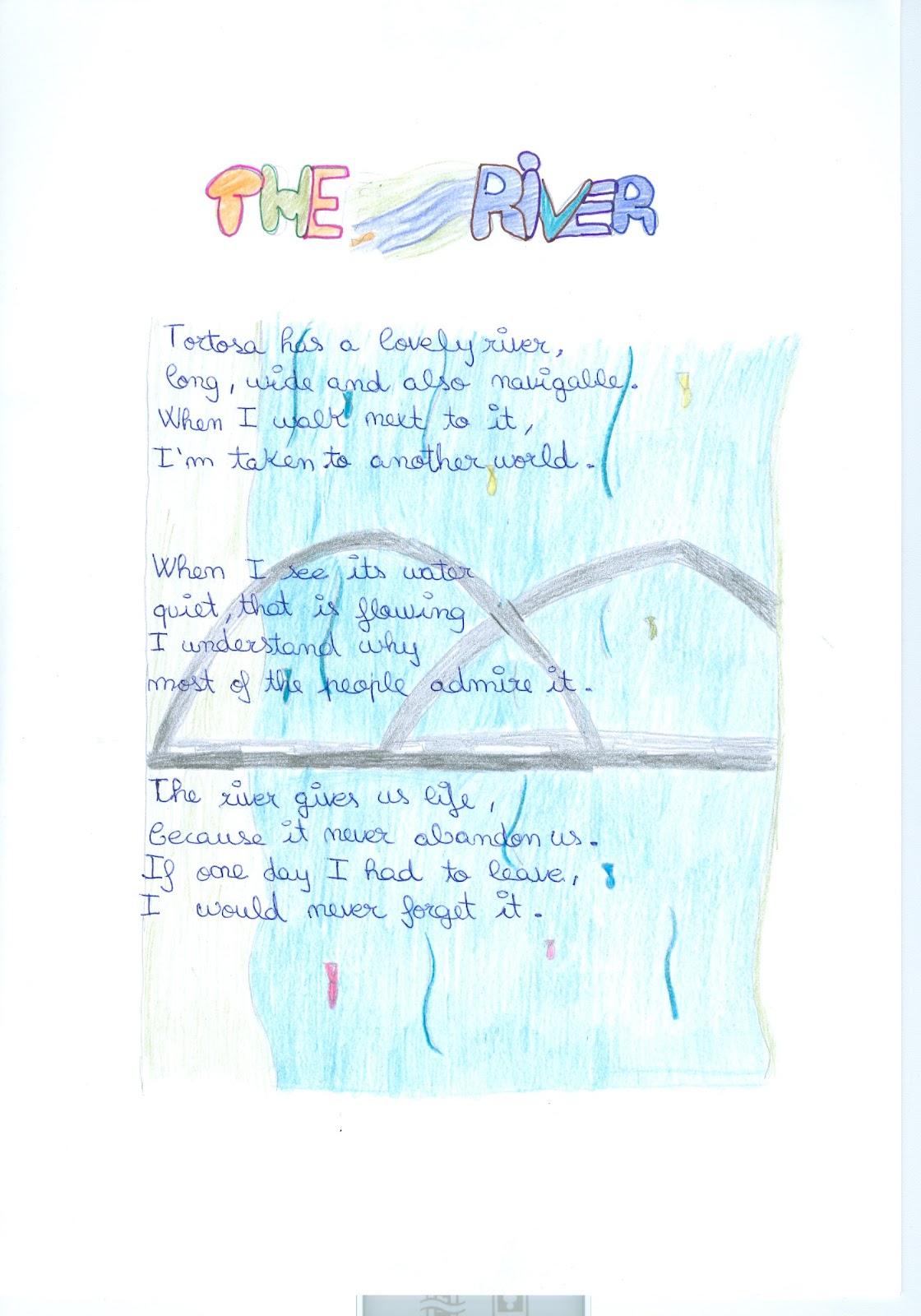 ComeniusRivers: Poems about the rivers from Spain