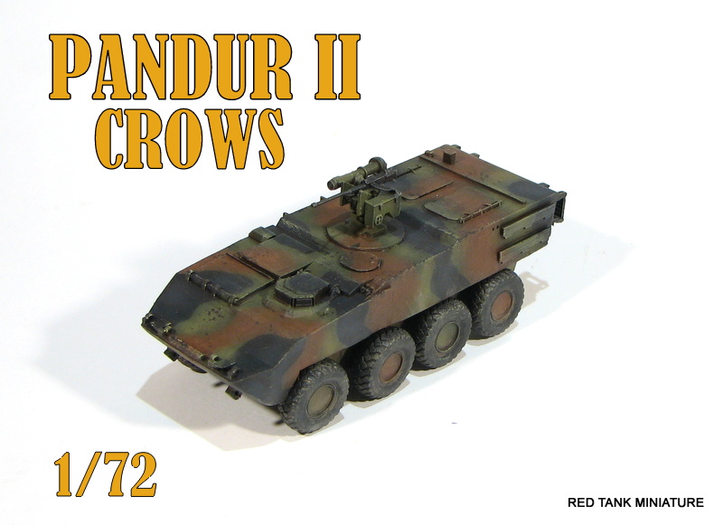 Gulumik Military Models: Pandur II with CROWS II 1/72