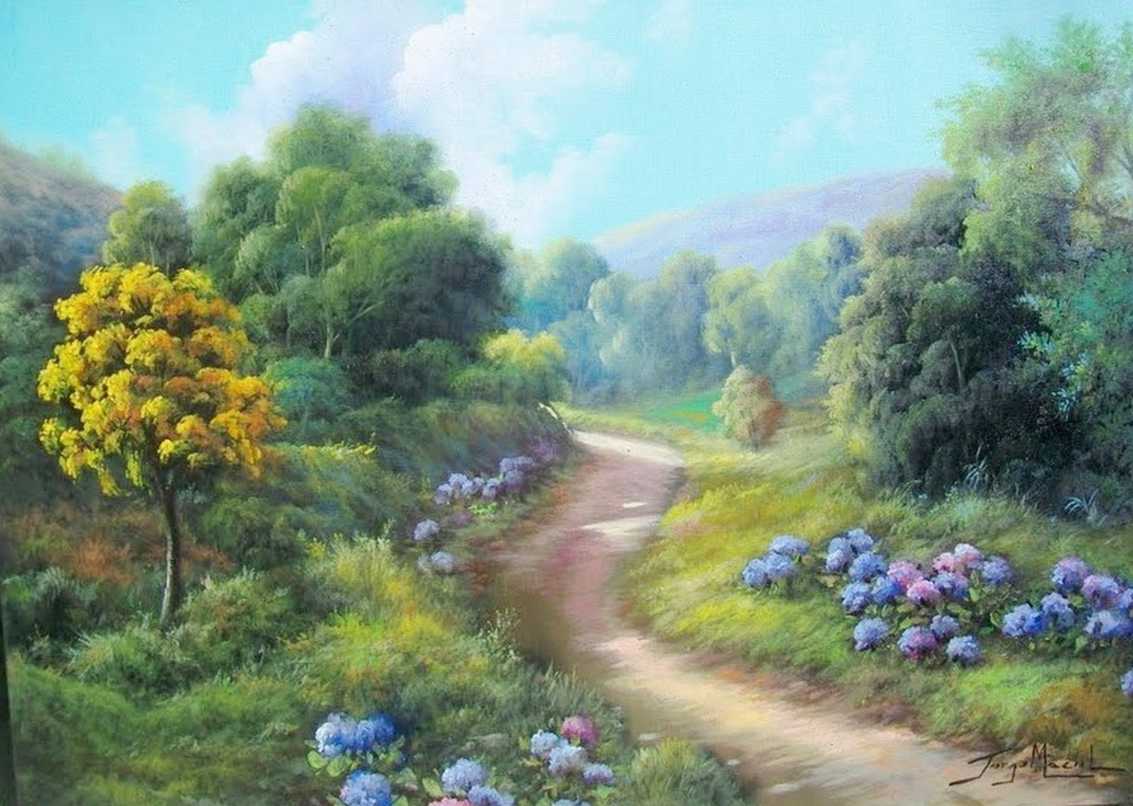 Historia y evolución de la pintura artística : Paisajes y Bodegones ...