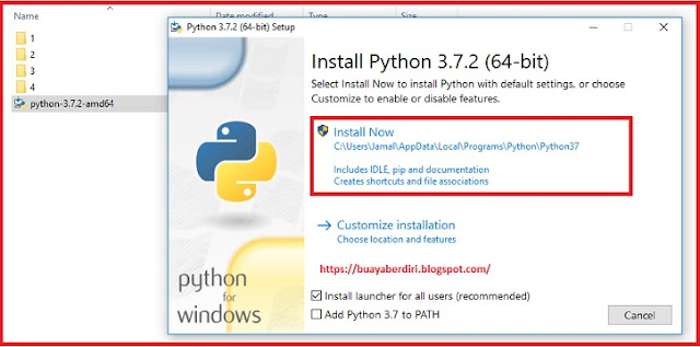 Cara menginstall Python di Windows 10