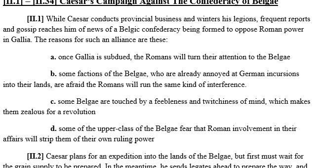Opera Antiqua: C. IVLI CAESARIS COMMENTARII DE BELLO GALLICO LIBER ...