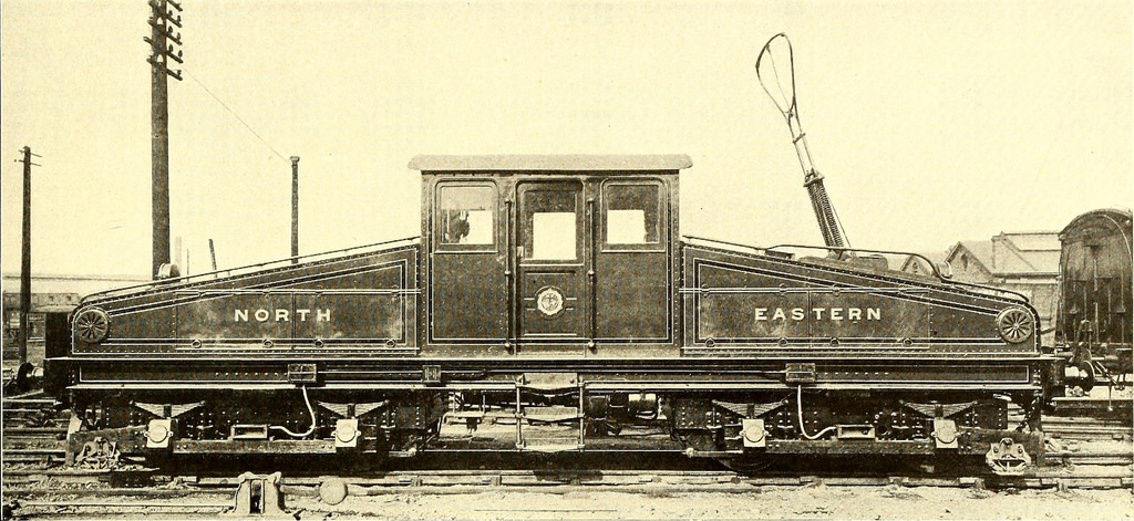 British Diesels and Electrics: NER Electric Shunter 1 (Class ES1)