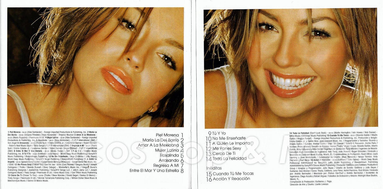 Discos Pop & Mas: Thalia - Greatest Hits