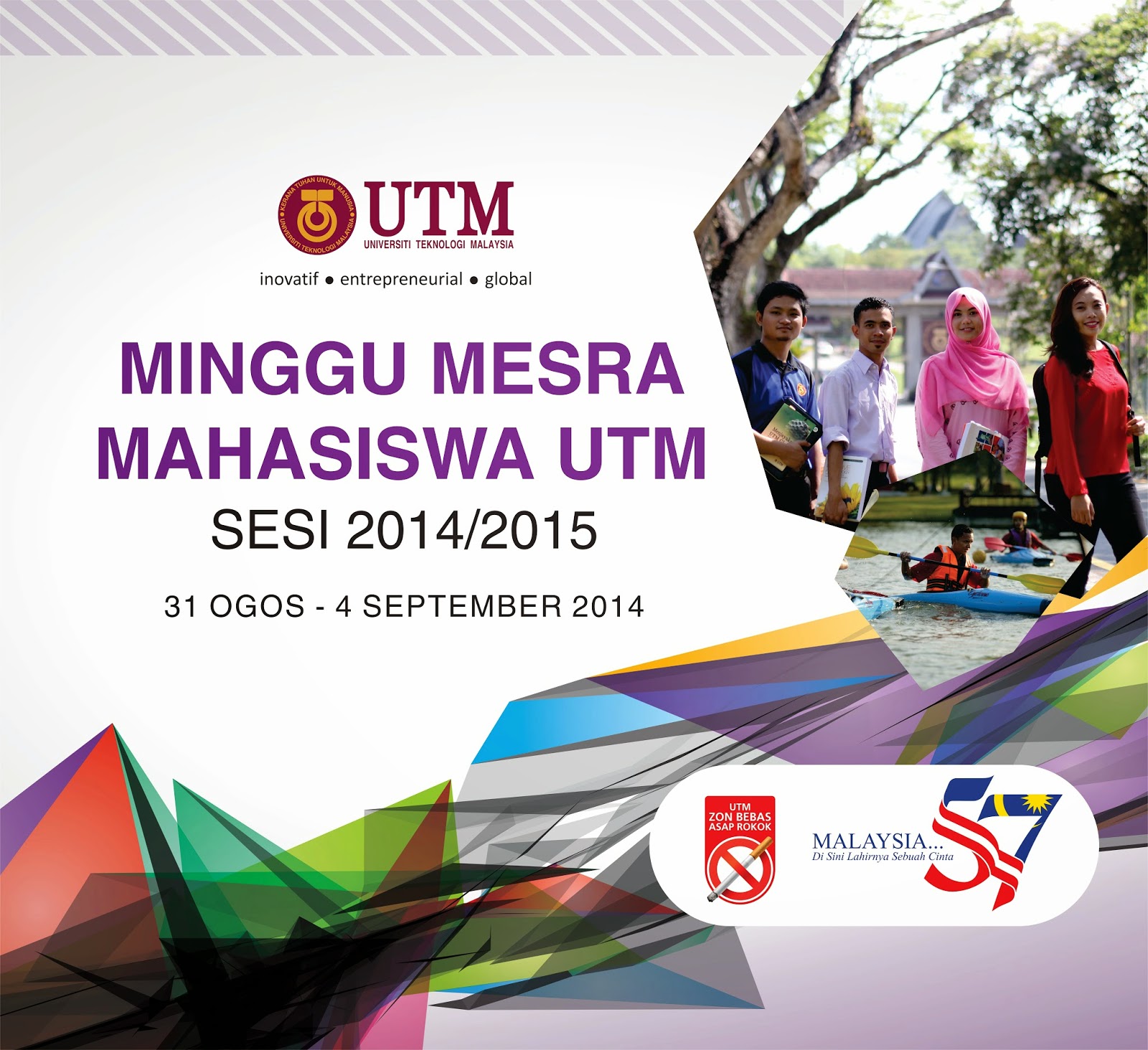 Creative Media Unit: Minggu Mesra Mahasiswa UTM Sesi 2014/2015