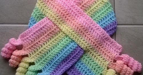 Beautiful Skills - Crochet Knitting Quilting : Curly Shirley Scarf ...