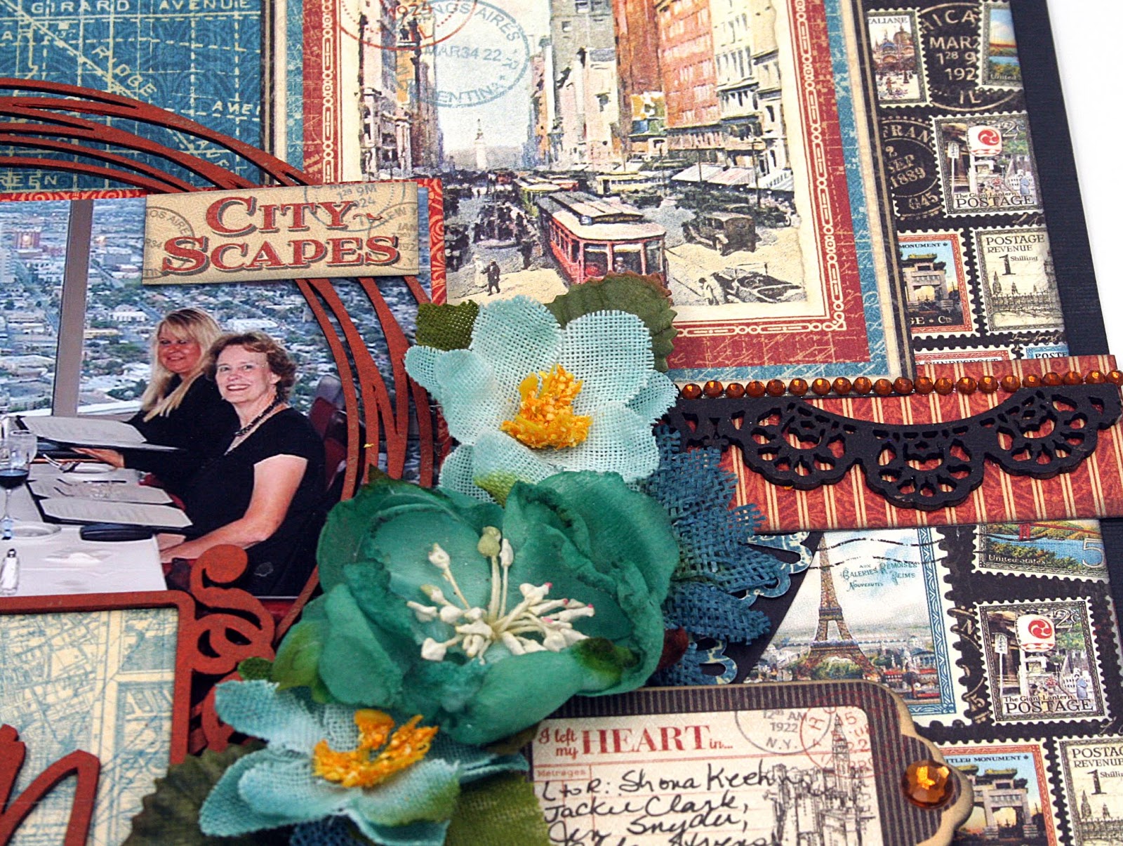 Scrap, Travel, and Bark!: Layout for Creative Embellishments