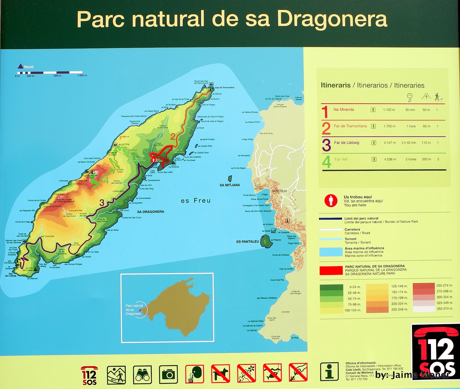Illa Dragonera Parc Natural: Excursió a Sa Dragonera