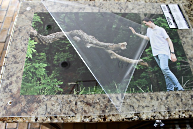 DIY FLOATING ACRYLIC FRAME TUTORIAL | Dimples and Tangles