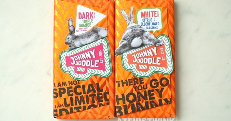 Review: Johnny Doodle chocolate bars - triple orange and Citrus ...