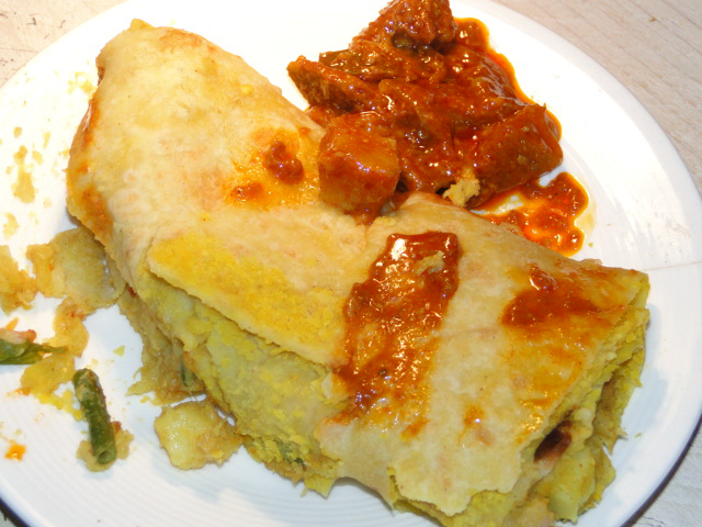 Koken en zo. Echt koken.: Tomaten-jam, roti, kruiden