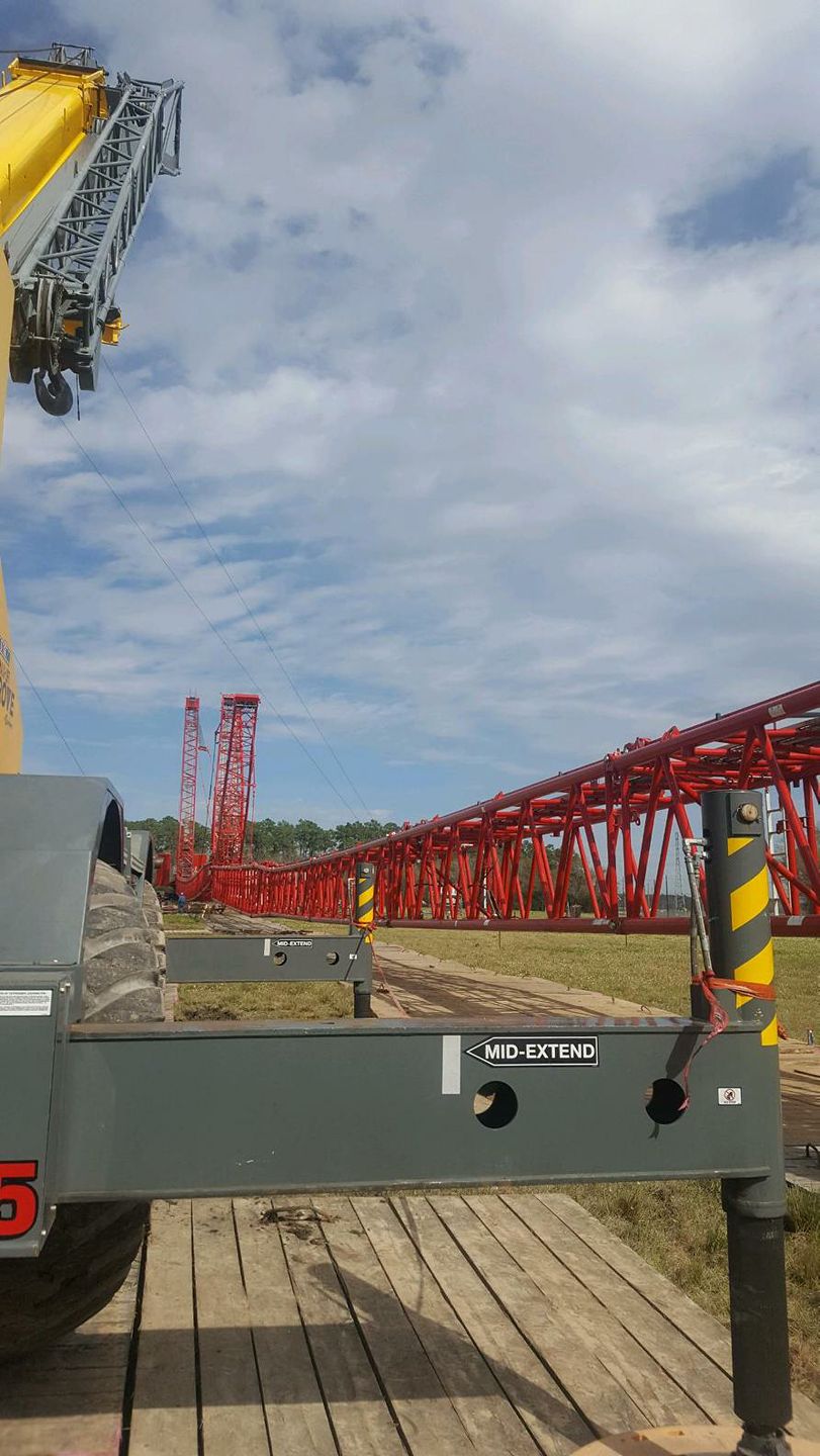 Industrial History: Cranes with a Luffer Jib