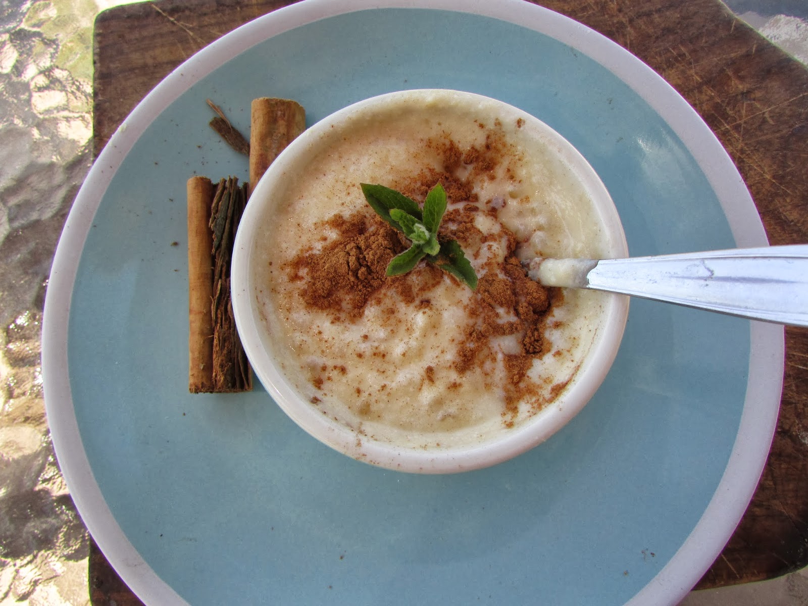 Canela kitchen (gloria): tapioca and cinnamon pudding