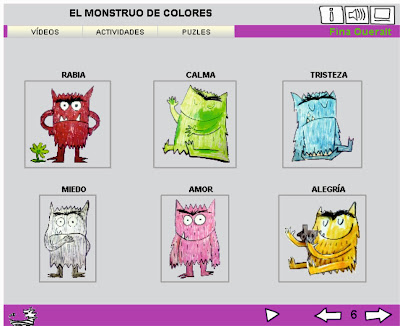 INFANTIL de GRACIA: EL MONSTRUO DE COLORES LLEGA A NUESTRA CLASE PARA ...