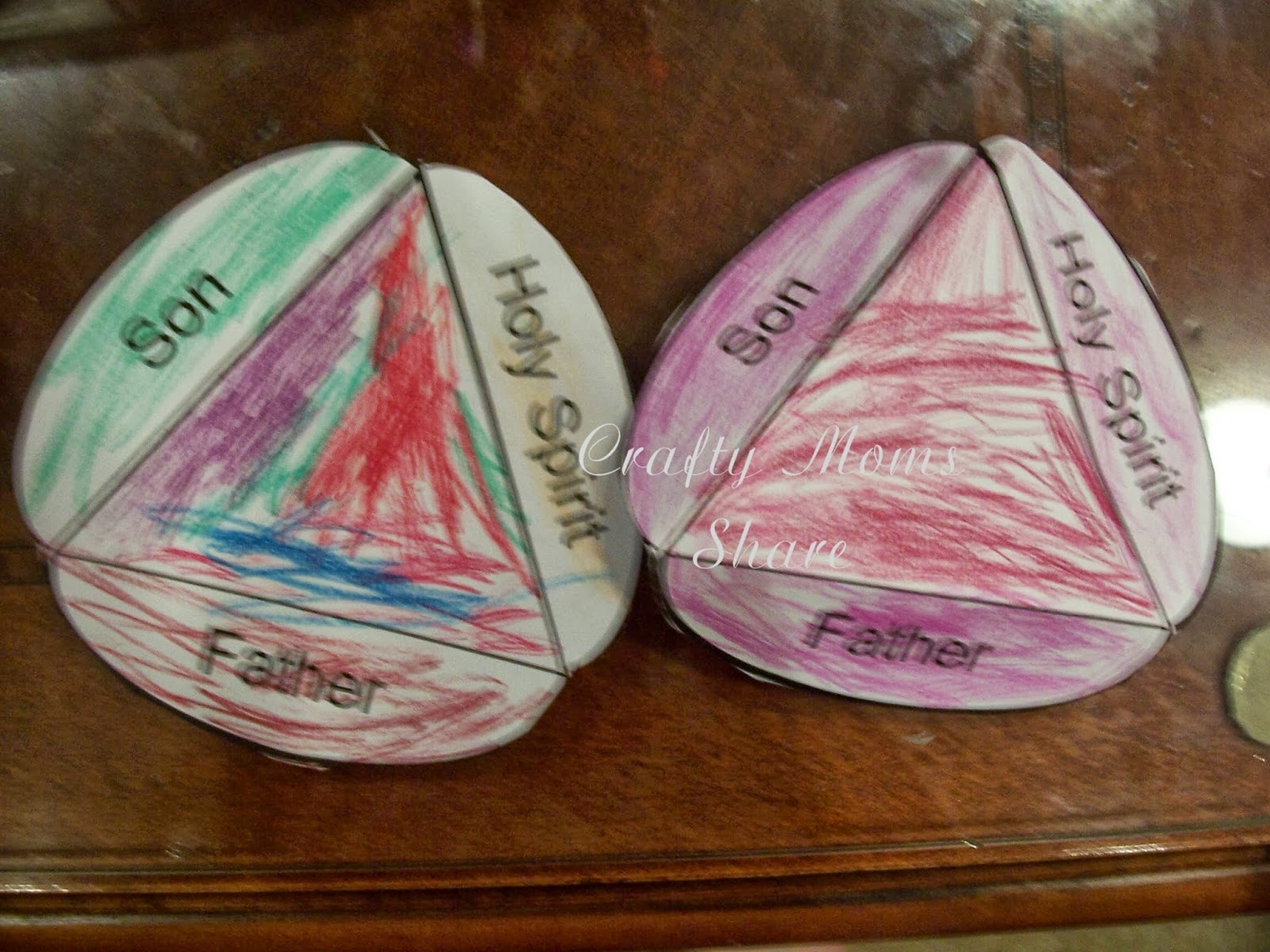 Crafty Moms Share: Teaching the Trinity to a Preschooler