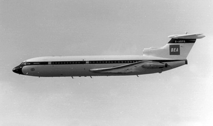 nhungdoicanh: deHavilland/Hawker Siddeley DH-121/HS-121 Trident