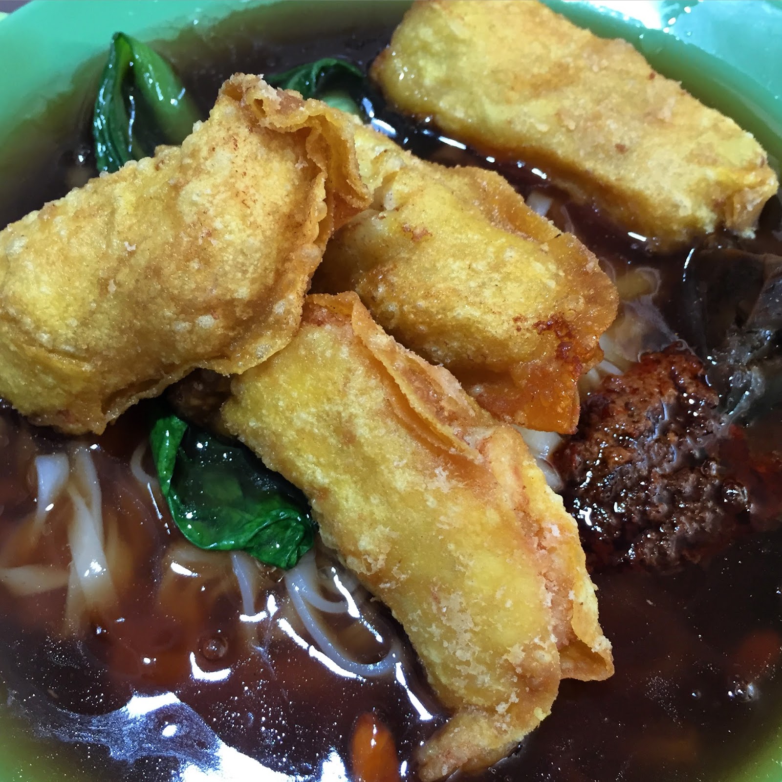 Fried Fish Dumplings Hor Fun @ Amoy St
