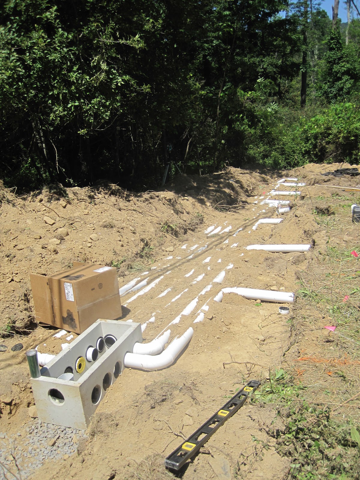 The Lake House Project: The Septic System - Doing It Ourselves