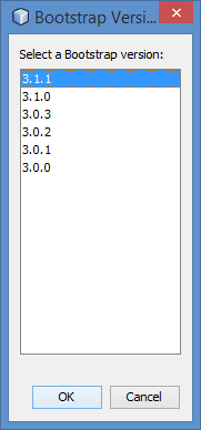 Rapid Bootstrap CDN Support in NetBeans