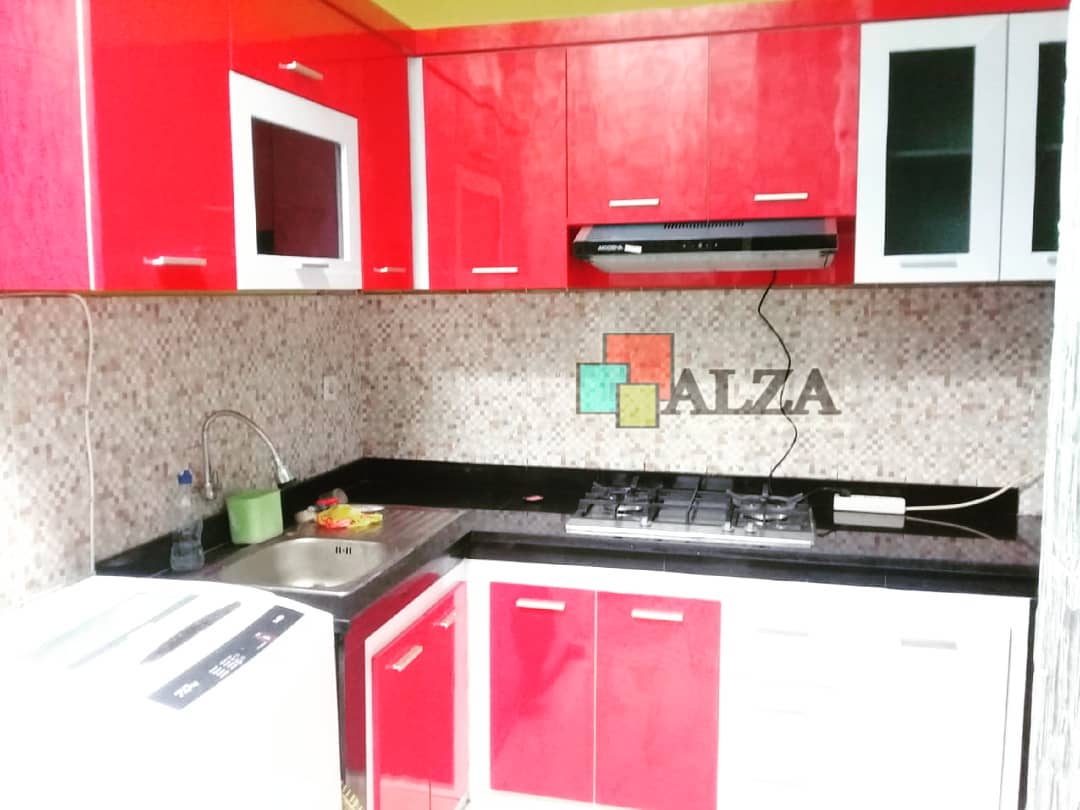 Kitchen set Madiun Murah Minimalis HPL | alzainterior.com