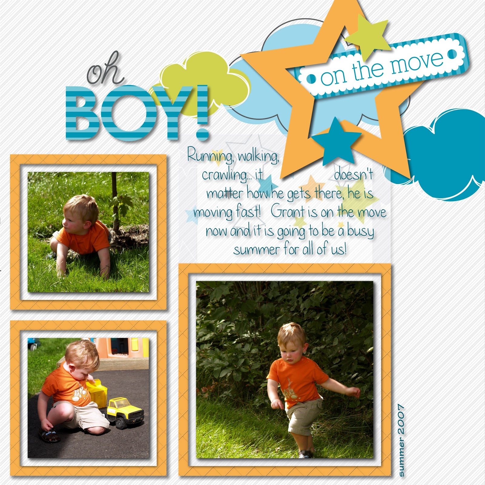 making memories, capturing moments: Creative Memories Baby Blog Hop!