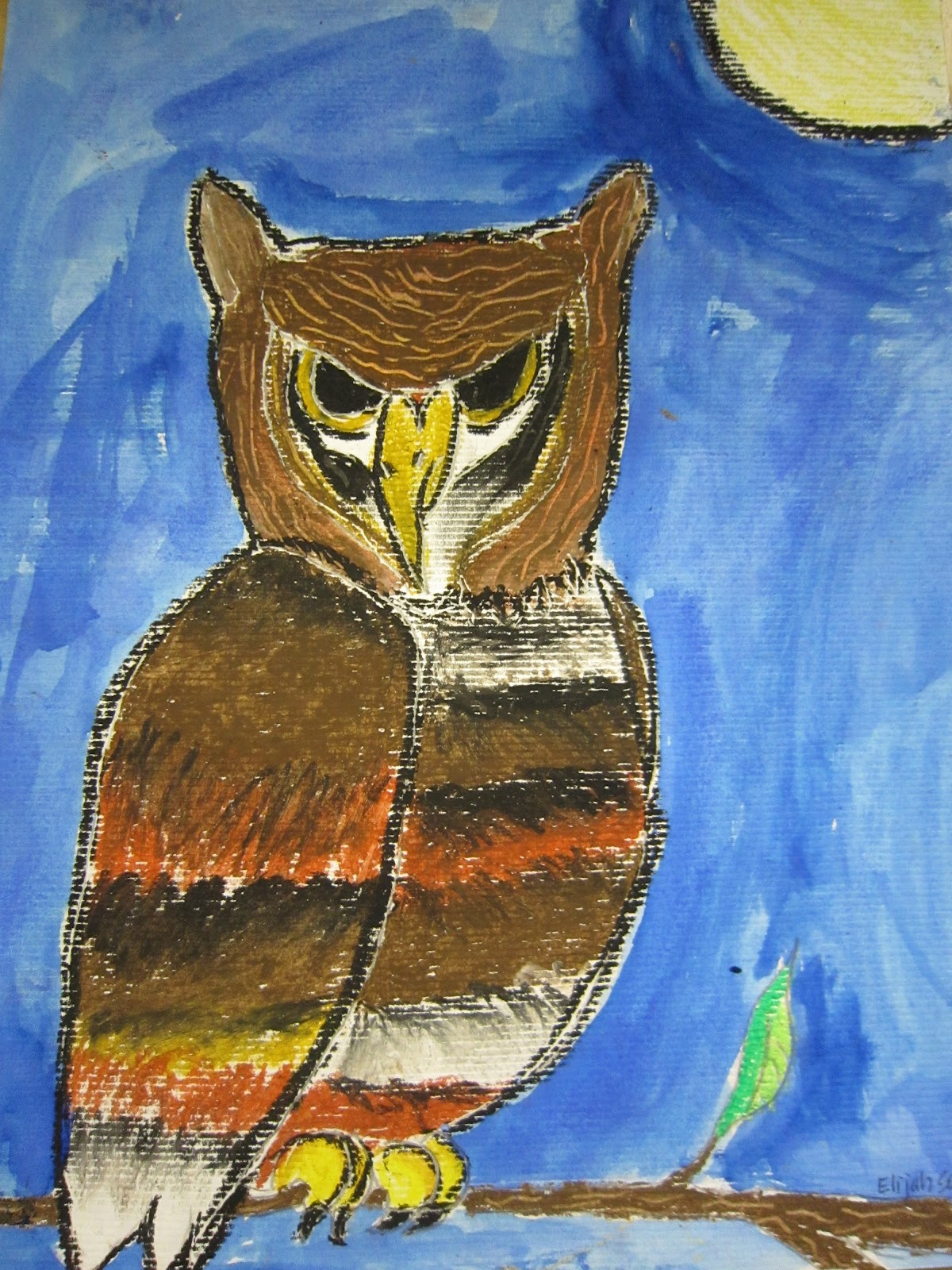 Mrs. Wille's Art Room: oil pastel animals
