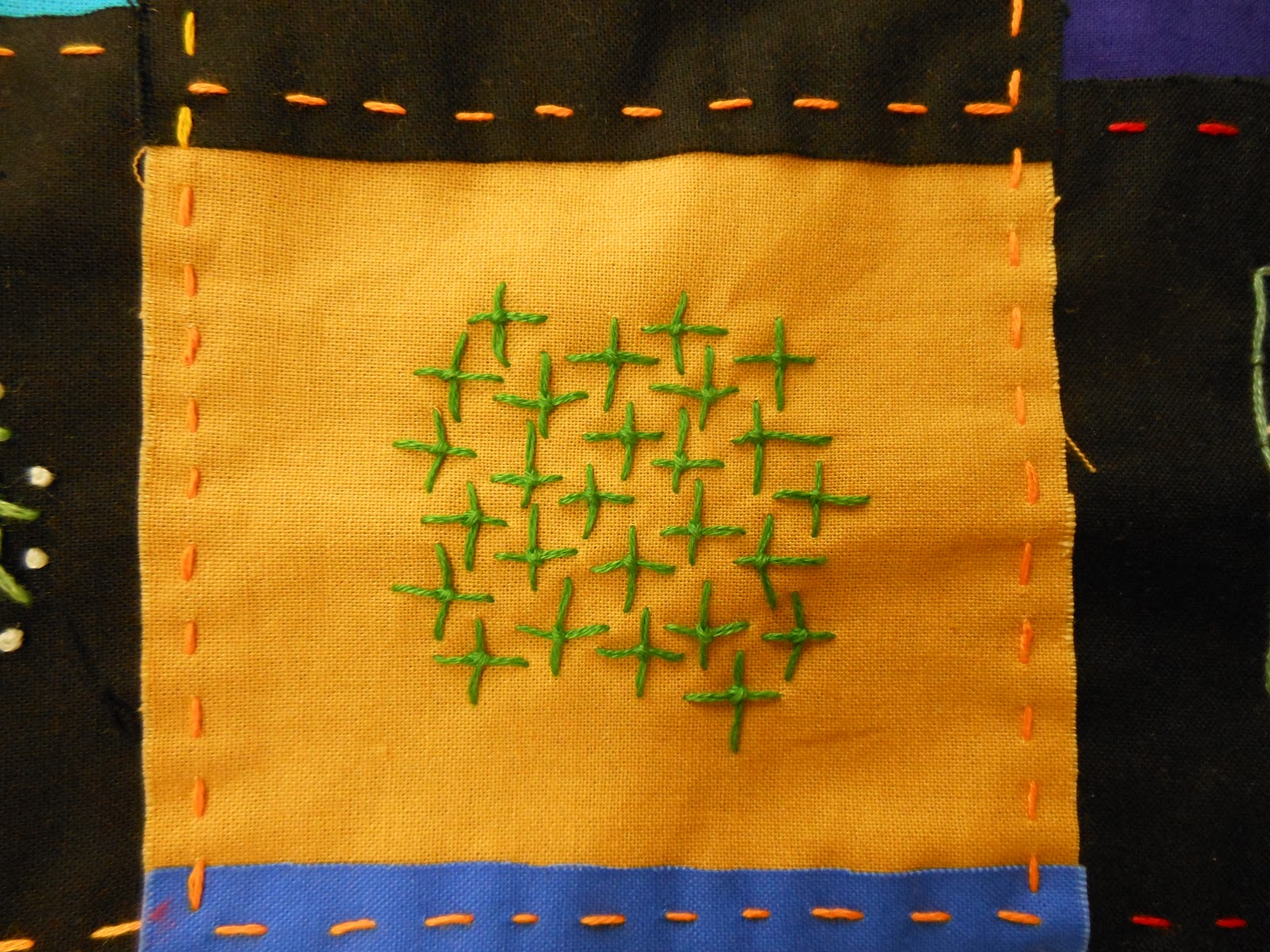 Art With a Needle: Embroidery tutorial 4 -- knotted stitches