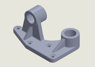 Portafolio de Diseño Técnico con SOLIDWORKS: Soporte de palanca