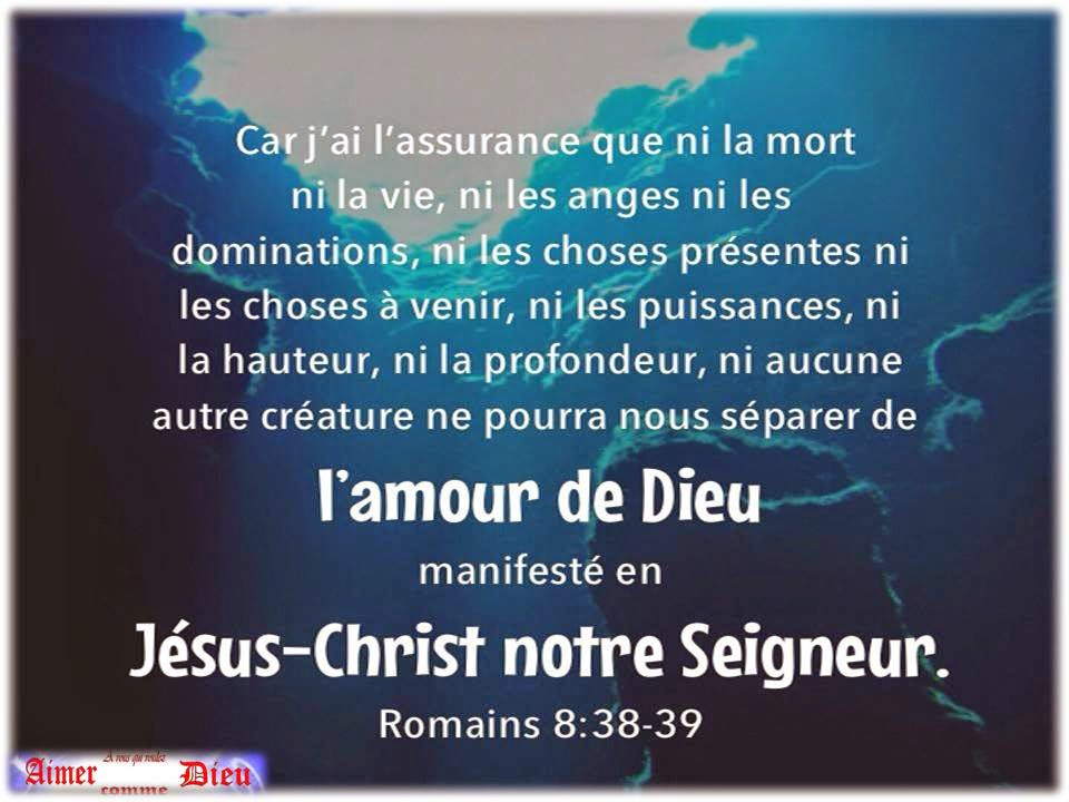 AIMER comme DIEU: Rien ne peux nous séparer de l'Amour de Dieu
