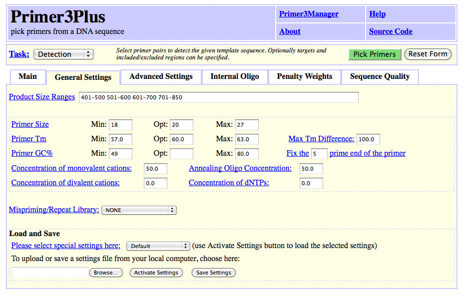 Bioinformatics : Making Primers, Pt I