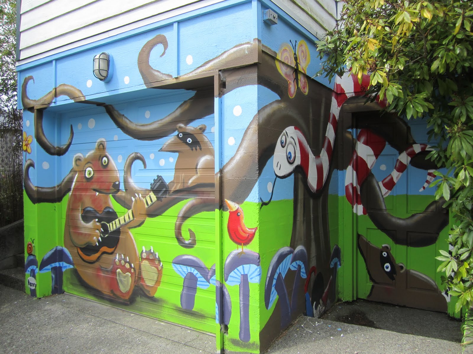 TravelMarx: Henry Murals In and Around Fremont and Ballard, Seattle