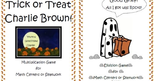 Teacher Resource Room: New Charlie Brown-themed math worksheets!