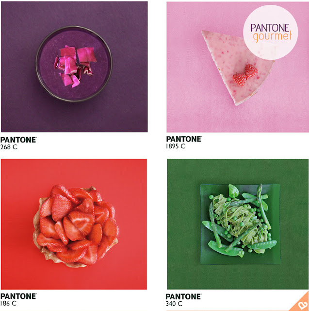 Brisando na Cozinha: Pantone Gourmet