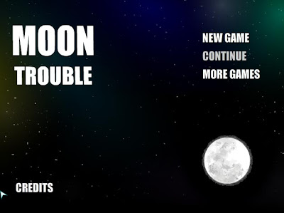 Cool Flash Game arcade collections: A cool Moon Trouble Game Flash Review